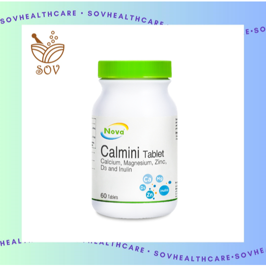 Nova CalMini Tablet 60's (calcium supplement) - For bone health ...