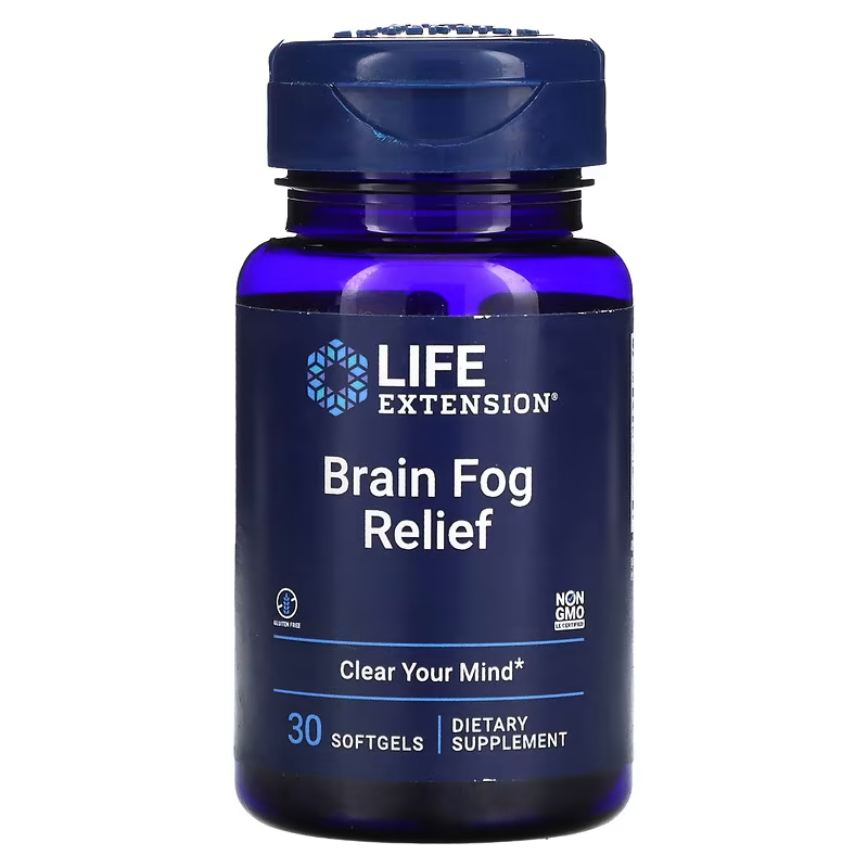Life Extension, Brain Fog Relief, 30 Softgels | Shopee Malaysia