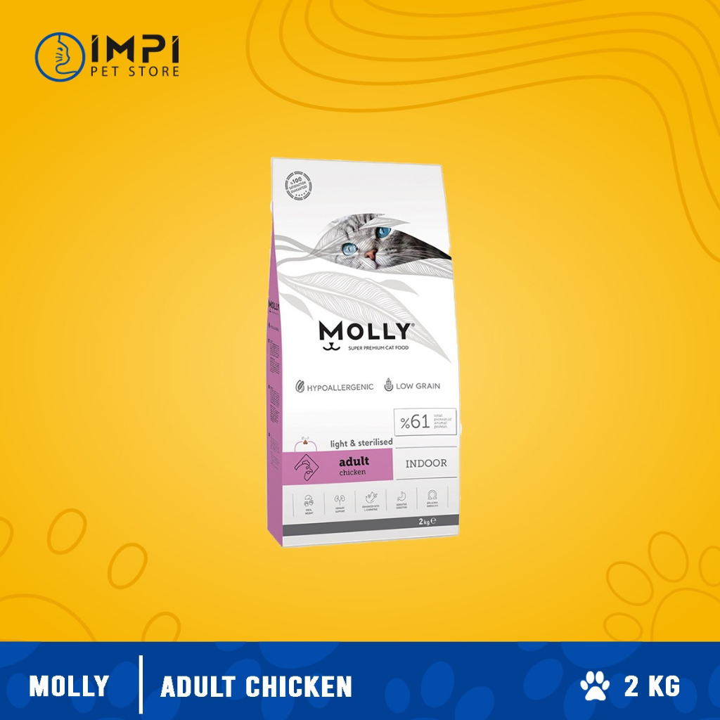 REPACK MOLLY Adult Chicken (1Kg) | Shopee Malaysia
