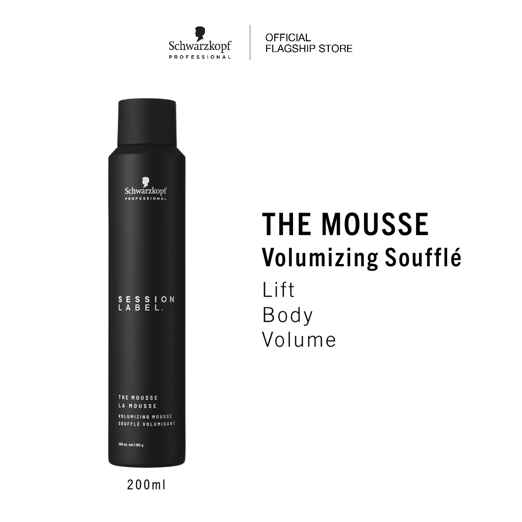 Schwarzkopf Professional Session Label The Mousse for Light Texture and ...
