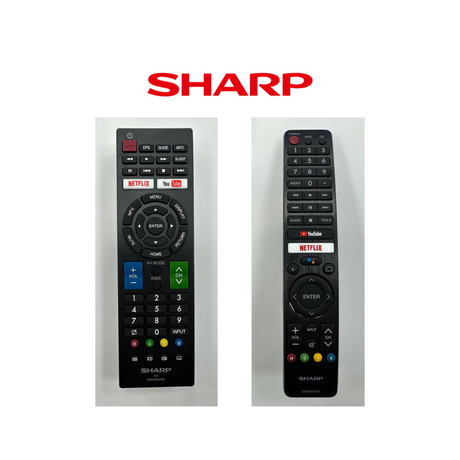 Sharp TV Remote Control (Copy/Original) | Shopee Malaysia