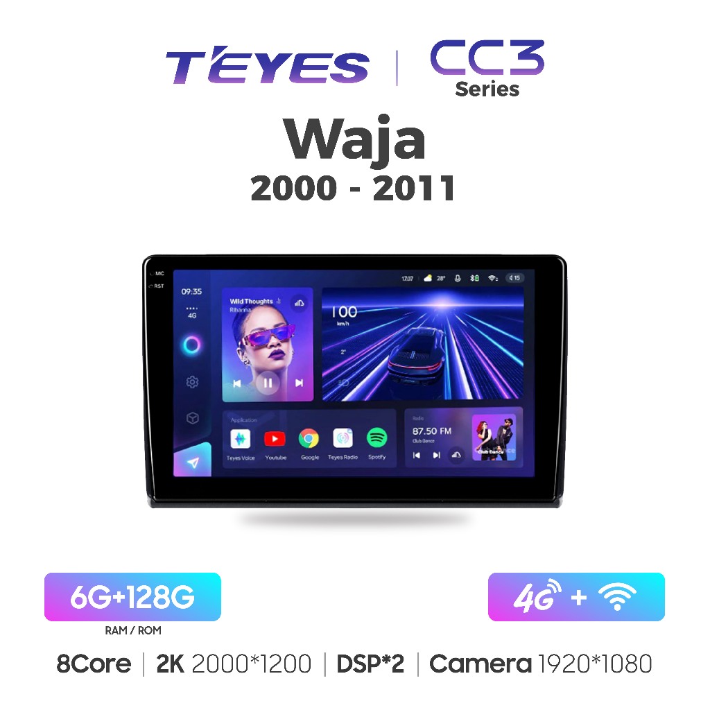 Teyes CC3 Series Proton Waja 2000-2011 Android Car Player 10" | Shopee ...