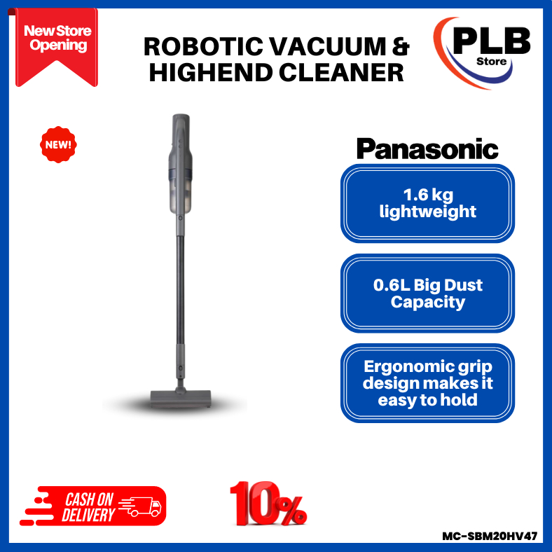 PANASONIC ROBOTIC VACUUM & HIGHEND CLEANER MC-SBM20HV47 | Shopee Malaysia
