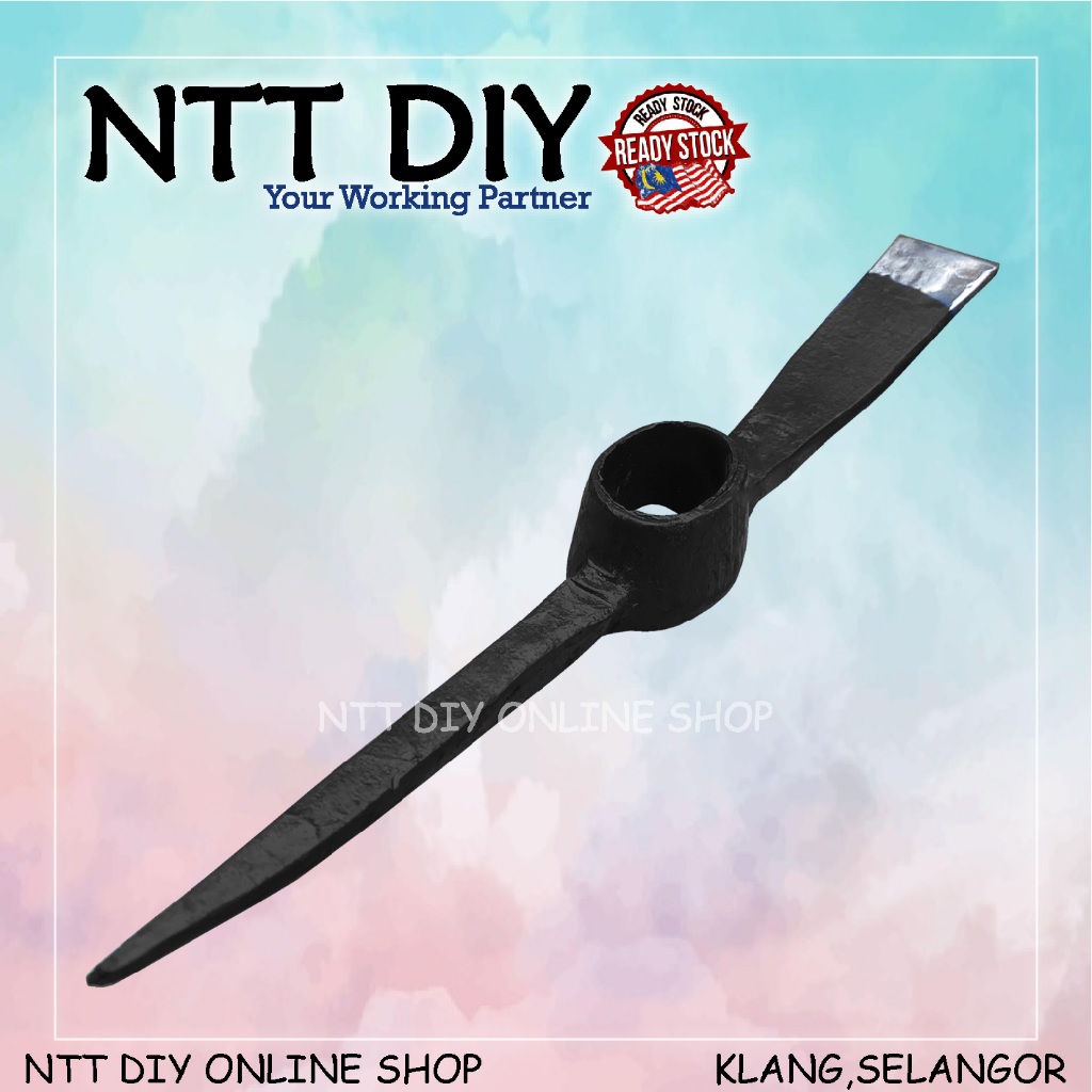 NTT DIY Heavy Duty Steel Pick Axe [ Ready Stock ] | Shopee Malaysia