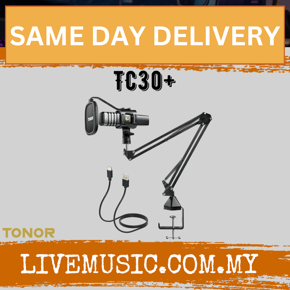 TONOR TC30+ USB Microphone Kit ( TC-30+ / TC30PLUS ) | Shopee Malaysia