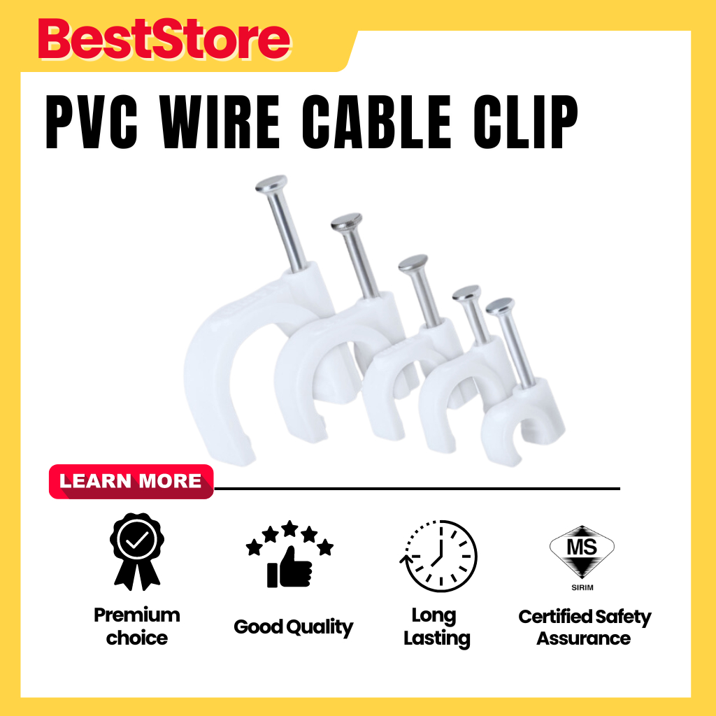 Cable Clip 4mm / 5mm / 6mm / 7mm / 8mm / 12mm / 14mm / 18mm Cable Clip ...