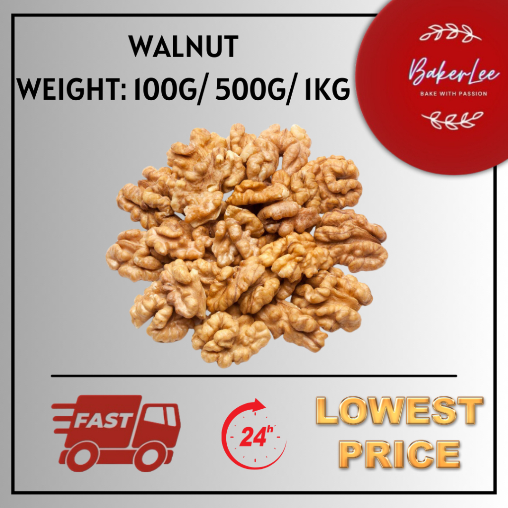 WALNUT USA / KACANG WALNUT MENTAH WALNUT PREMIUM QUALITY [100G 500G 1KG ...