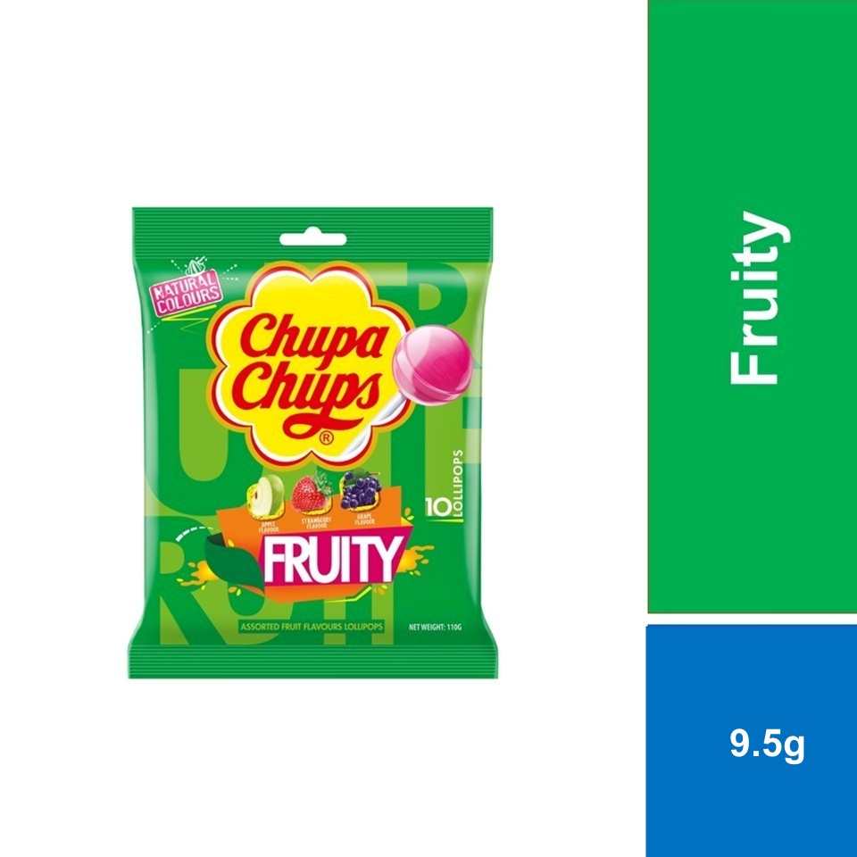 Chupa Chups Classic Fruit 9.5g x 10s | Shopee Malaysia