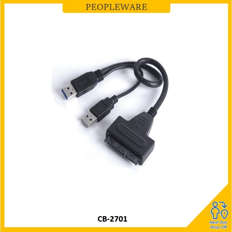USB 3.0 to SATA + USB Power Supply Cable 2.5-inch Hard Disk Box ...