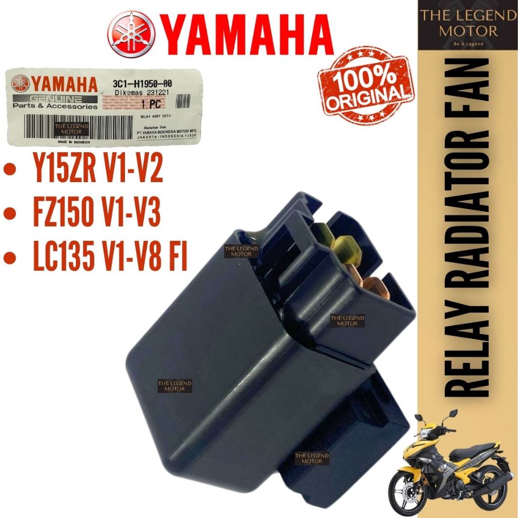 FZ150 Y15ZR LC135 V1-V8 FI Relay Blower Radiator Fan Katap Coolant ...