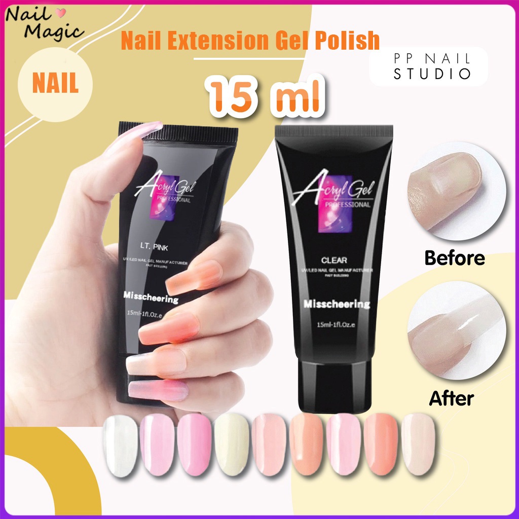Nail.magic Poly Gel Nail Extension Gel Acrylic Gel Polish Extended ...
