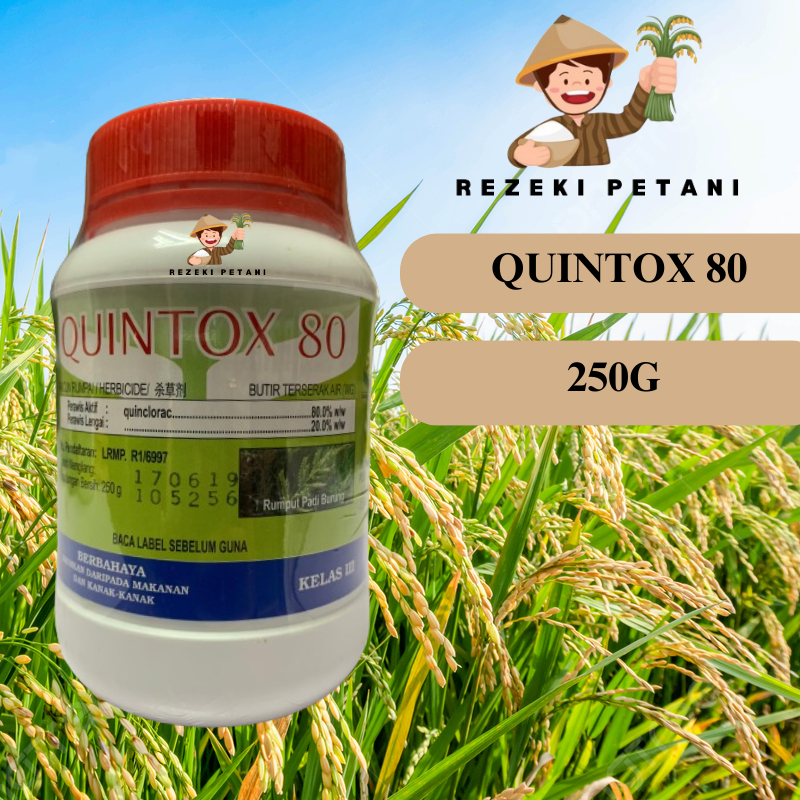 [ORIGINAL] 250G QUINTOX 80 Farmcochen / Herbicide / RACUN RUMPAI/RACUN ...