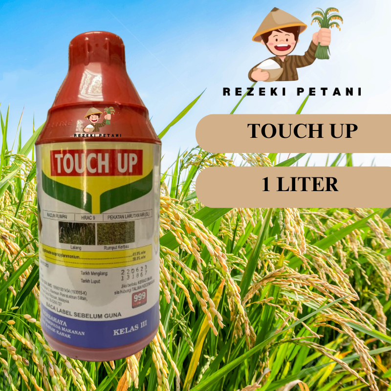 [ORIGINAL] 1L Touch Up 41% (Sama Grade Roundup Ecomax Ken Up Lebih Baik ...