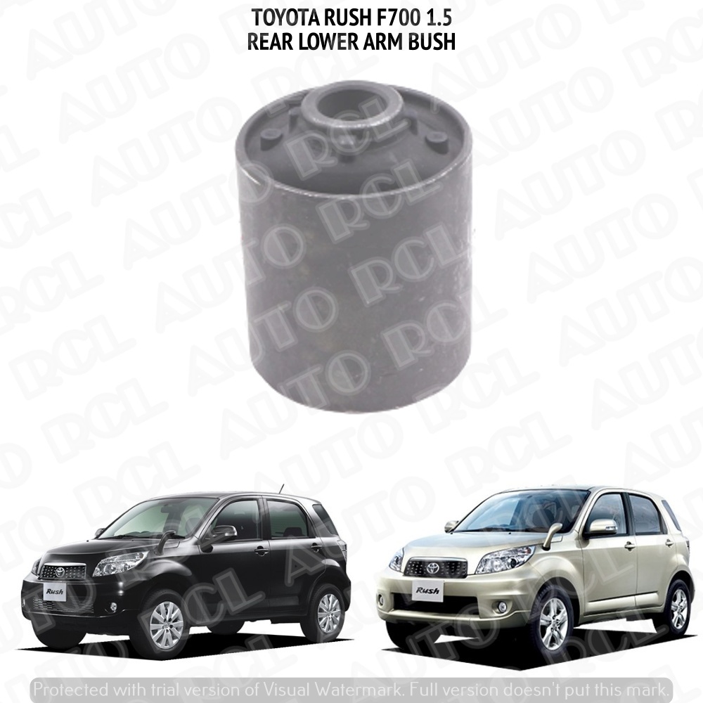 TOYOTA AVANZA (2012 - 2023) TOYOTA RUSH F700 (2008 - 2016) REAR LOWER ...
