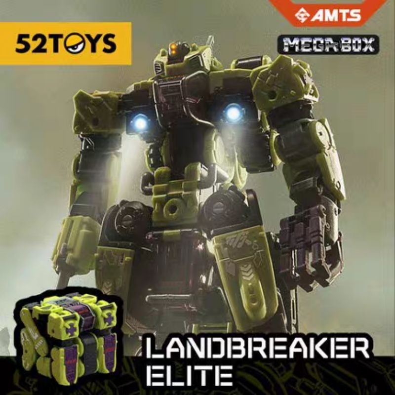 52TOYS MEGABOX MB-12DE LANDBREAKER ELITE BEASTBOX FANTASYBOX BEASTDRIVE ...