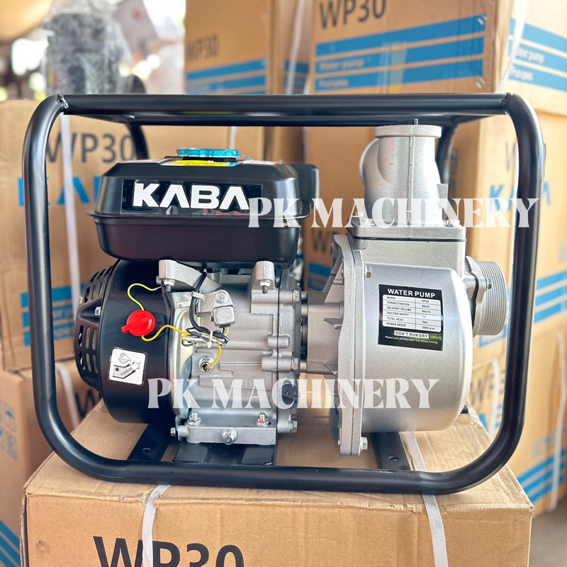 KABA Gasoline Engine Water Pump WP30 7.5HP 4-Stroke ENGINE PUMP SAWA ...