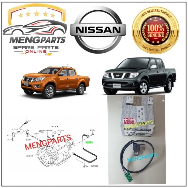 ORIGINAL NISSAN NAVARA D40T , D23 NP300 AUTO SPEED SENSOR VEHICLE SPEED ...