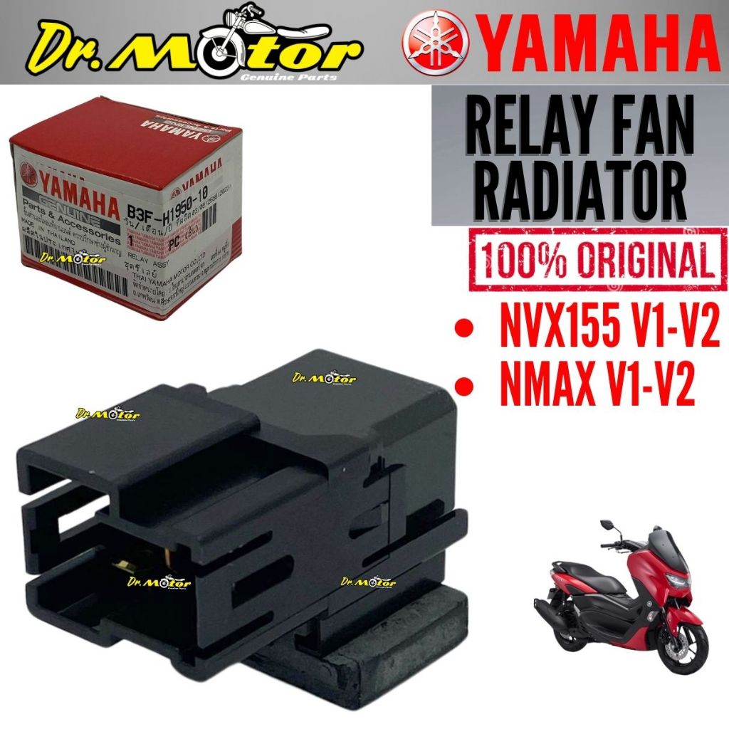 NVX155 NMAX V1 V2 AEROX NVX 155 Relay Blower Fan Radiator Coolant Katap ...