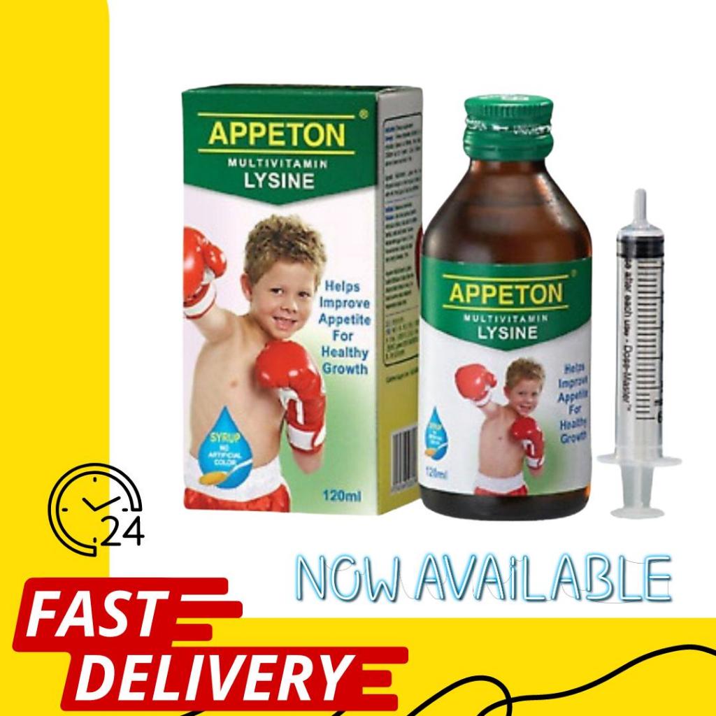Appeton Multivitamin Lysine Syrup 120ml (EXP 04/26) | Shopee Malaysia