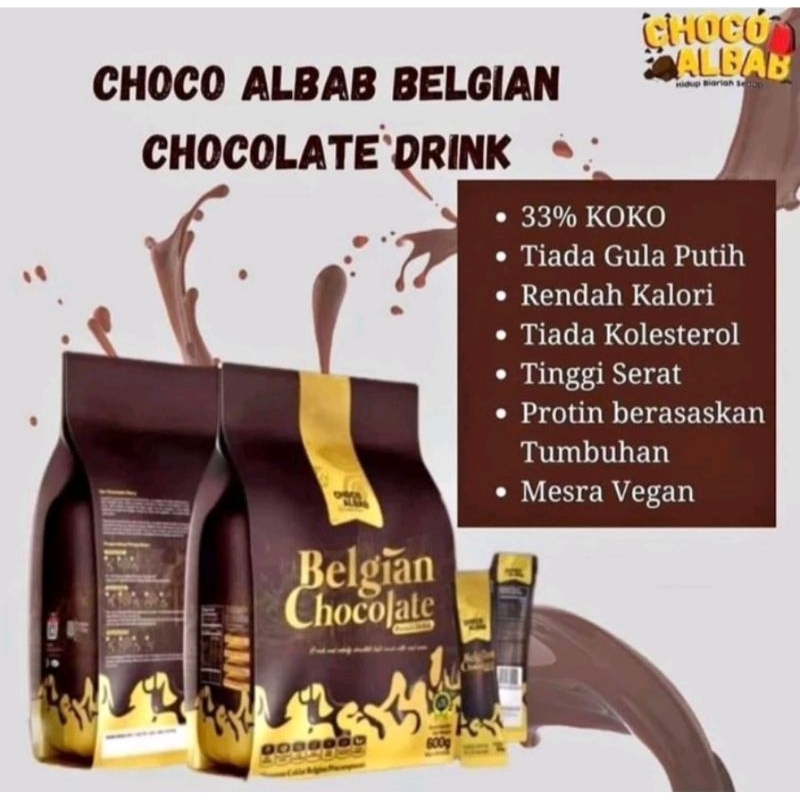 BELGIAN CHOCOLATE DRINK | Shopee Malaysia