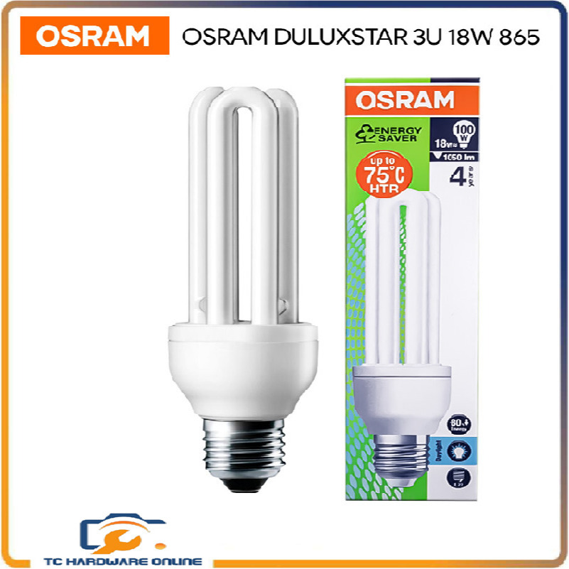 18W/865 E27 OSRAM DULUX STAR FLUORESCENT LAMP | Shopee Malaysia
