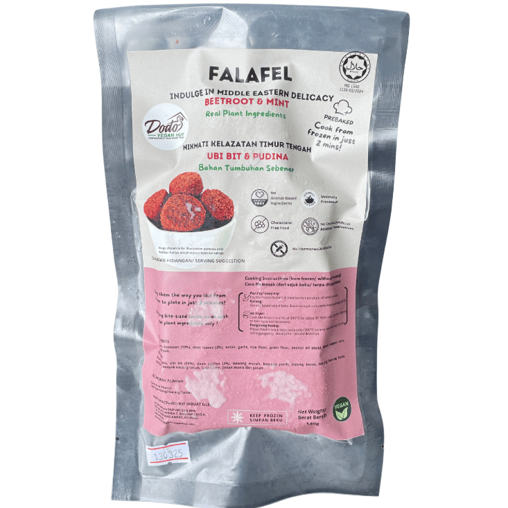 Beetroot & Mint Falafel- Frozen, Vegan & Halal ( 7pcs/140g ) | Shopee ...