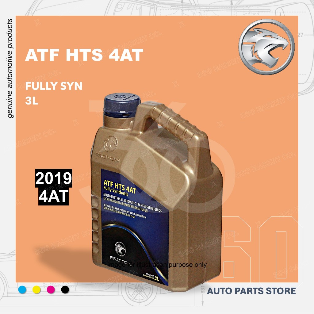 ORIGINAL MINYAK AUTO GEAR ATF PROTON SAGA PERSONA VVT HTS 4AT ...