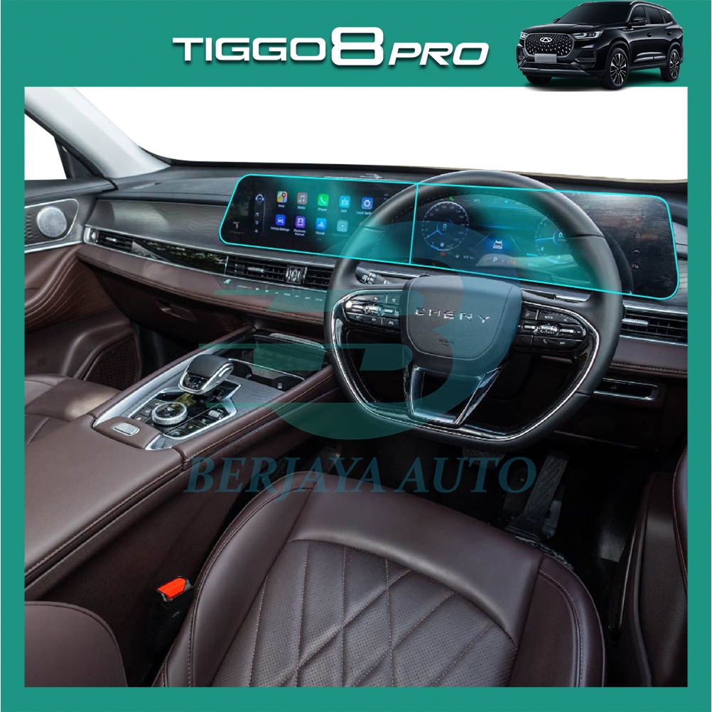 Chery Tiggo 8 Pro 2022 - 2024 Meter Player Protector Screen Tempered Glass Berjaya Auto | Shopee ...