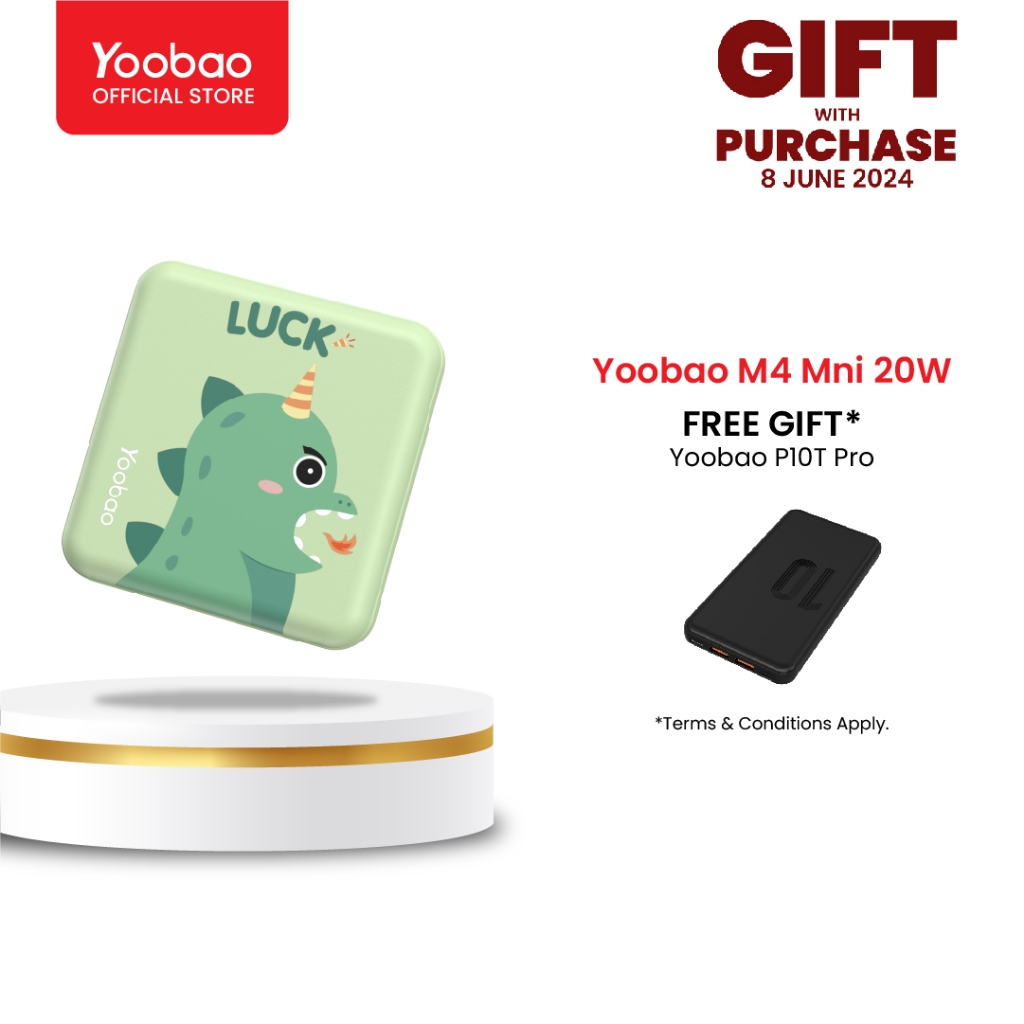 Yoobao M4Mini/6024MNQ 10000mAh 10W/PD20W Cube Cute Portable Power Bank ...