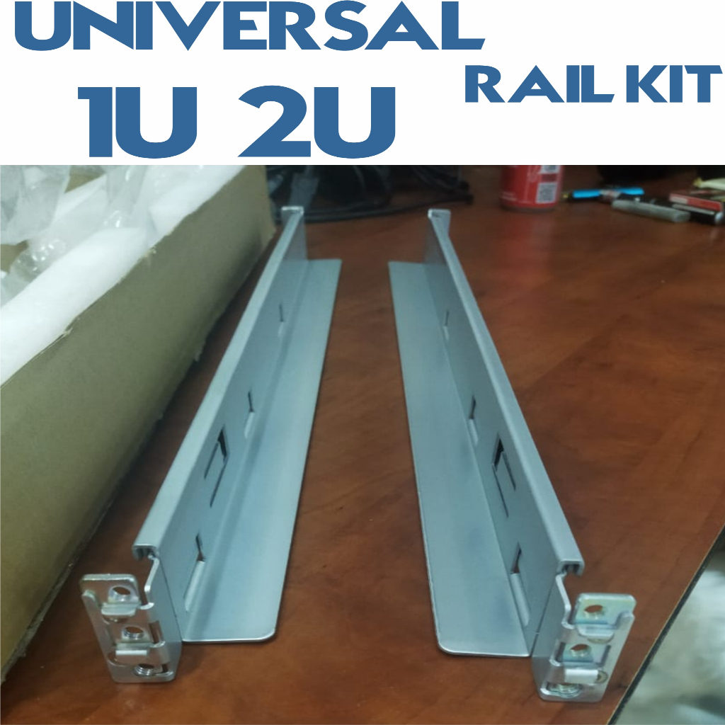 1U 2U Universal Rails Kit Server RACKMOUNT 55-85CM | Shopee Malaysia