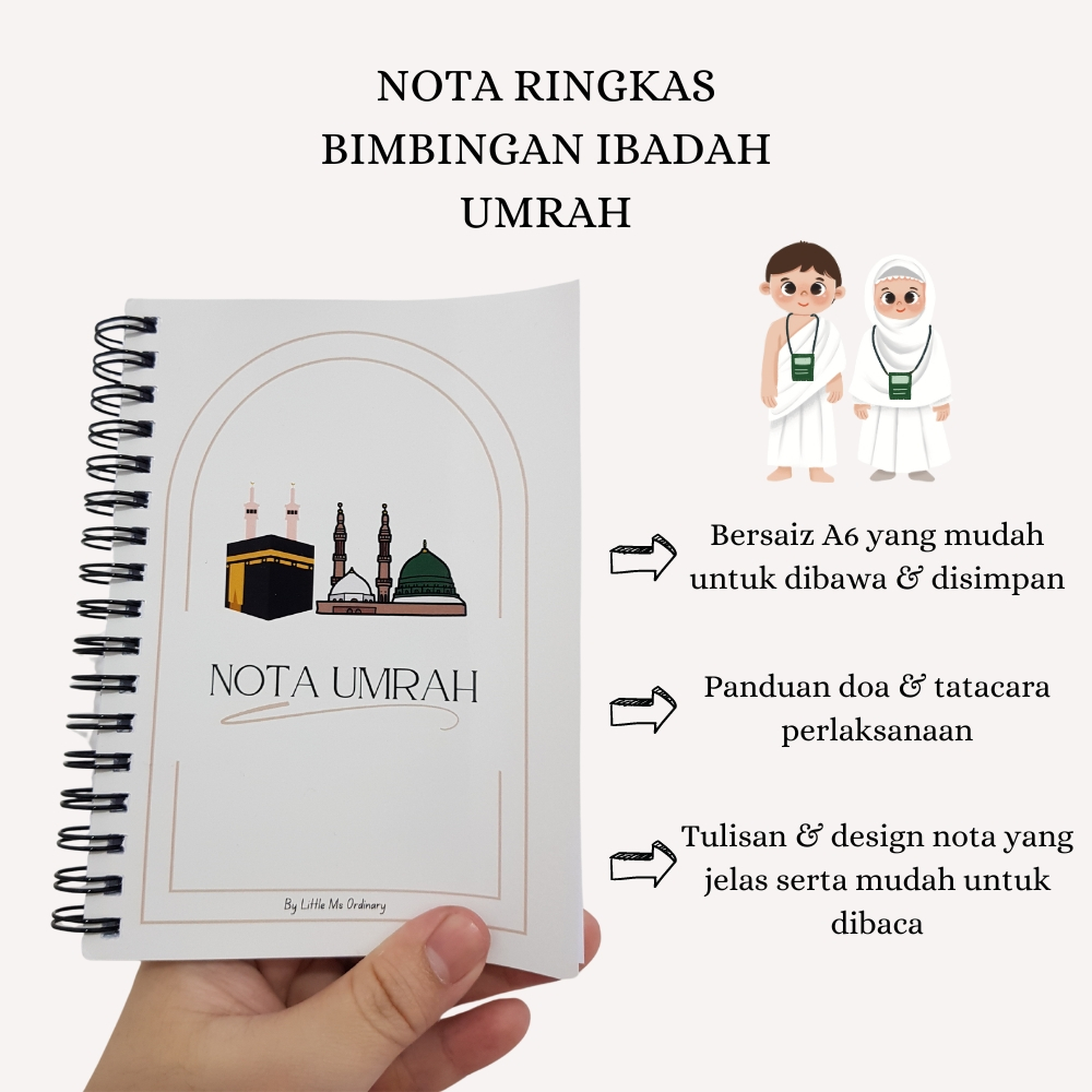 Nota & Buku Panduan Umrah / Zikir & Doa Umrah (Jawi, Rumi & Terjemahan ...