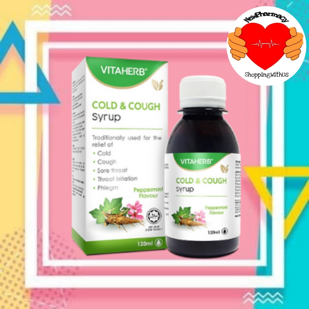 Vitaherb Cold & Cough Syrup 120ml (Exp-11/2026) | Shopee Malaysia