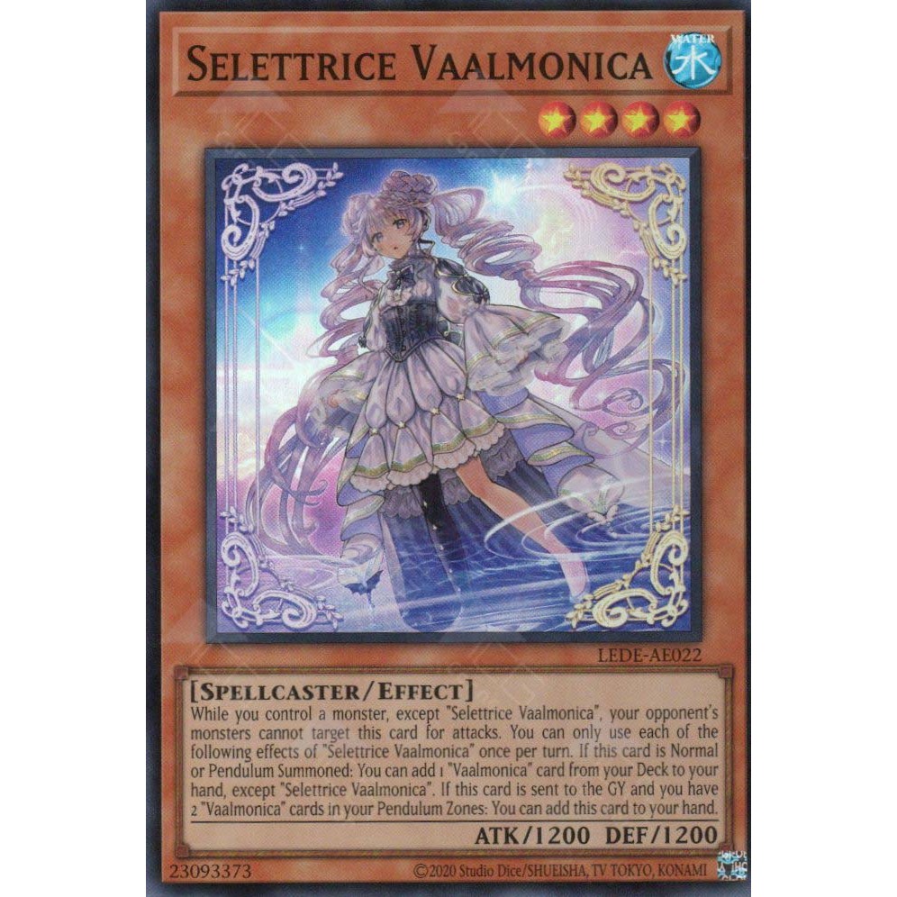 游戏王 LEDE-AE022 LEDE-JP022 SR Yu-Gi-Oh Selettrice Vaalmonica | Shopee Malaysia