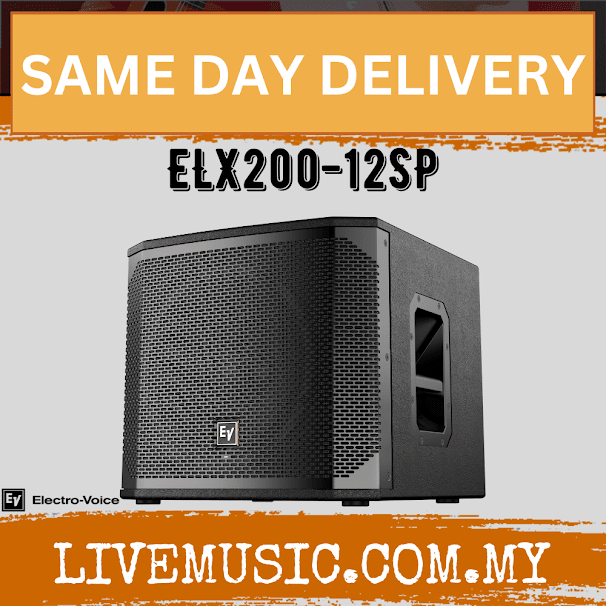 EV Electro-Voice ELX200-12SP 1200W 12" Powered Subwoofer ( ELX200 12SP / ELX20012SP ) | Shopee ...