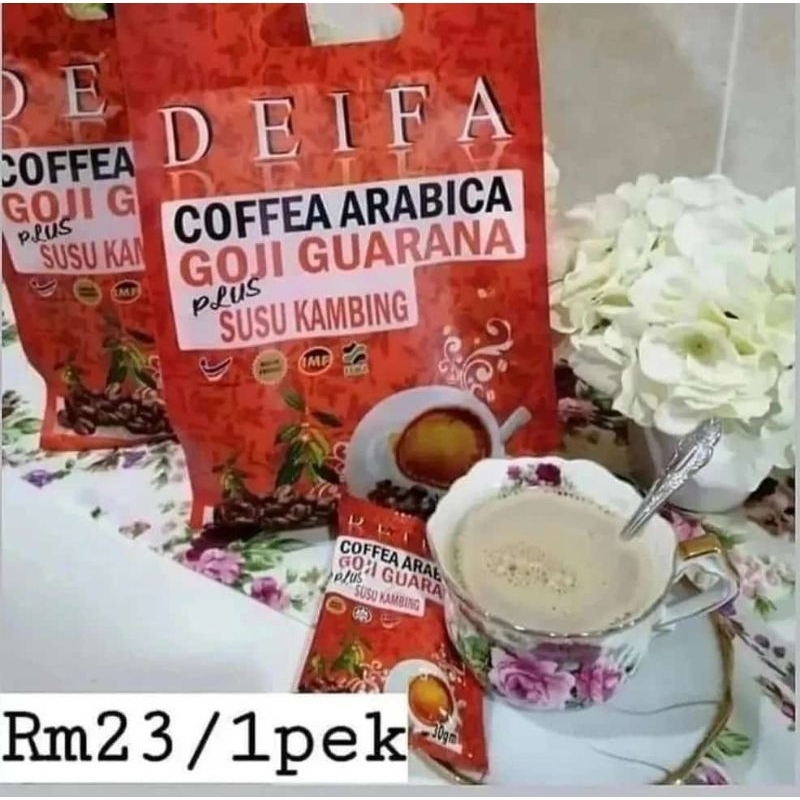 Coffee Arabica Goji Guarana Plus Susu Kambing (HALAL) | Shopee Malaysia