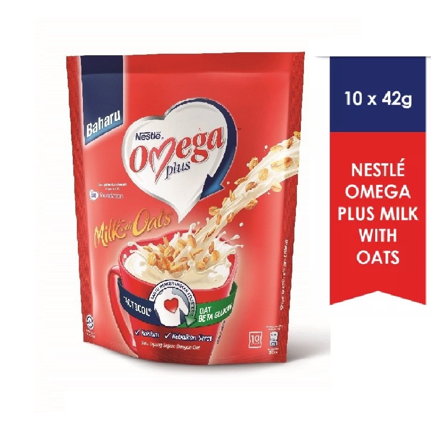 NESTLE Omega Plus Oats | Shopee Malaysia