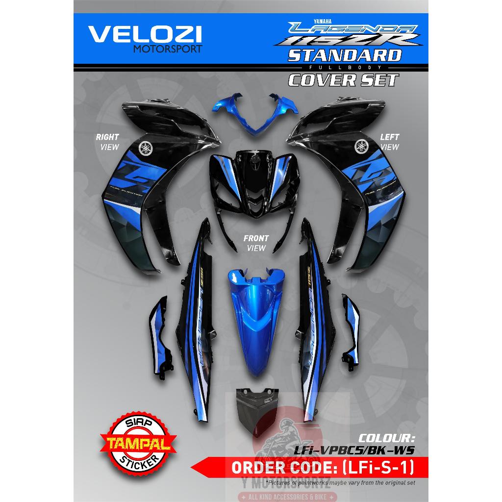 YAMAHA SRL115 LFi 115ZR VELOZI LAGENDA STANDARD COVER SET| FAST ...
