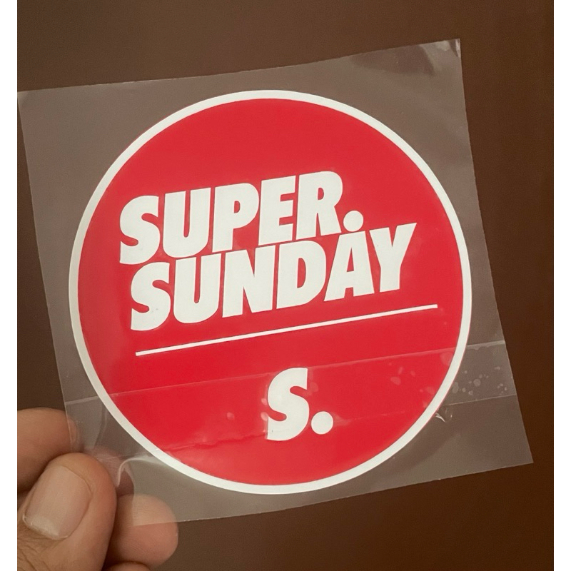 Super Sunday Official Logo Car Motor Sticker Waterproof | Shopee Malaysia