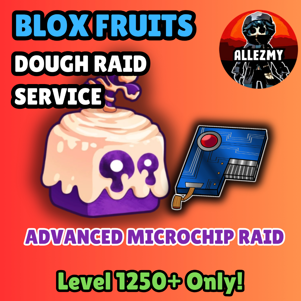 BLOX FRUITS - DOUGH RAID SERVICE | Shopee Malaysia