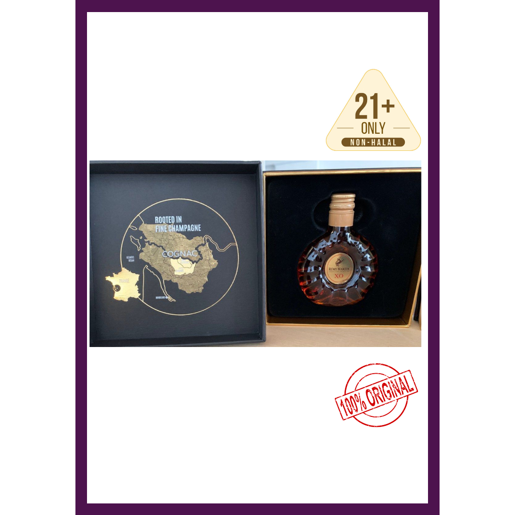 REMY MARTIN XO EXECELLENCE COGNAC 50ML 40ABV GLASS BTL WITH GIFT BOX ...
