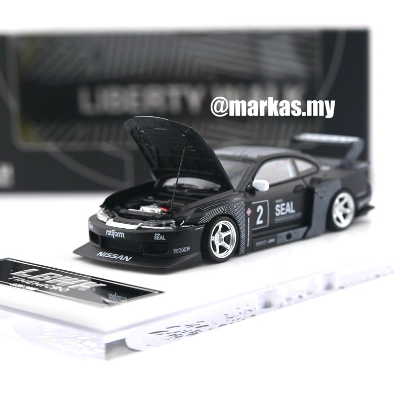 TIME MICRO 1/64 LBWK S15 OPEN COVER VERSION BLACK GARLAND | Shopee Malaysia