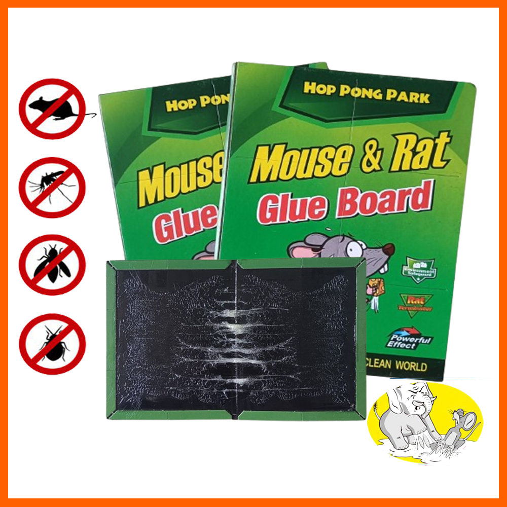 Super Glue Mouse Trap Snake Bugs Rat Mice Catcher Board Foldable Pest ...