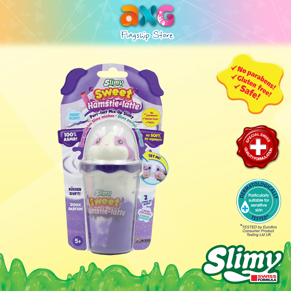 Slimy Sweet Soft and Squishy Woffy-Coffy Hamstie-Latte Slime - Assorted ...
