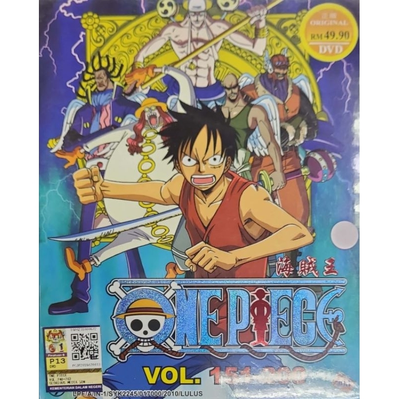 One Piece - Box 4 : Vol.151-200 (DVD) | Shopee Malaysia