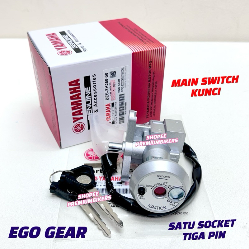 EGO-GEAR MAIN SWITCH SET MAIN SWITCH KUNCI KEY SET EGO-GEAR | Shopee ...