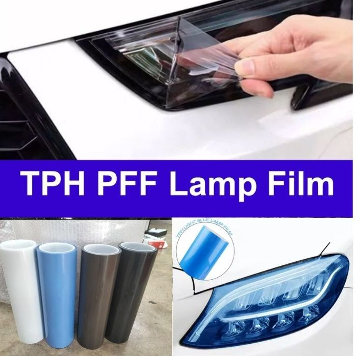 TPH PPF wrapping Tinted headlamp taillamp fog lamp Self Healing Paint ...
