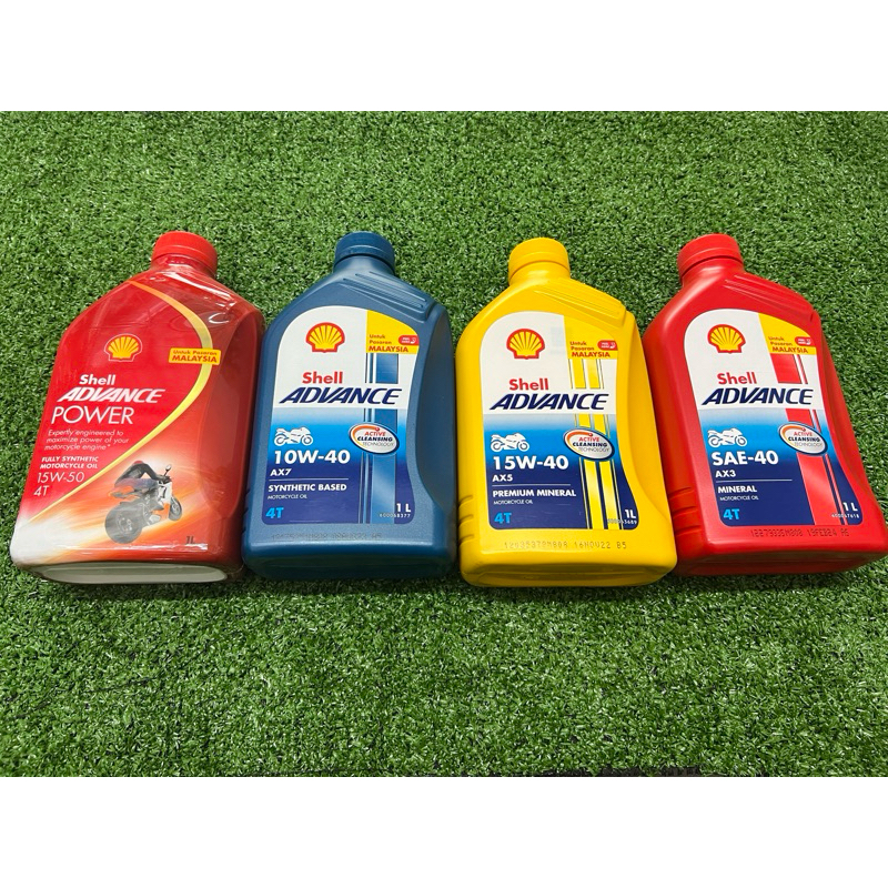 SHELL 4T 100%Original Minyak Hitam | Shopee Malaysia