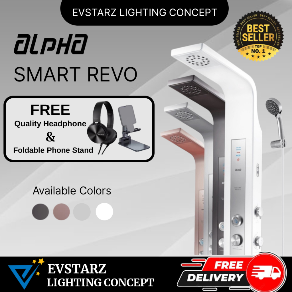ALPHA SMART REVO i DC Pump or Non Pump Instant Water Heater | Shopee ...
