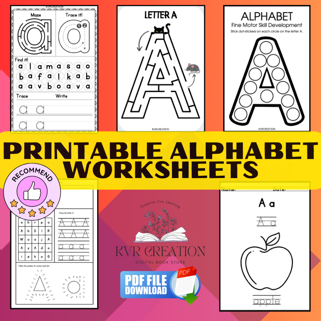 [PDF] Printable Alphabet Worksheets, 130 Pages of Alphabet activities ...