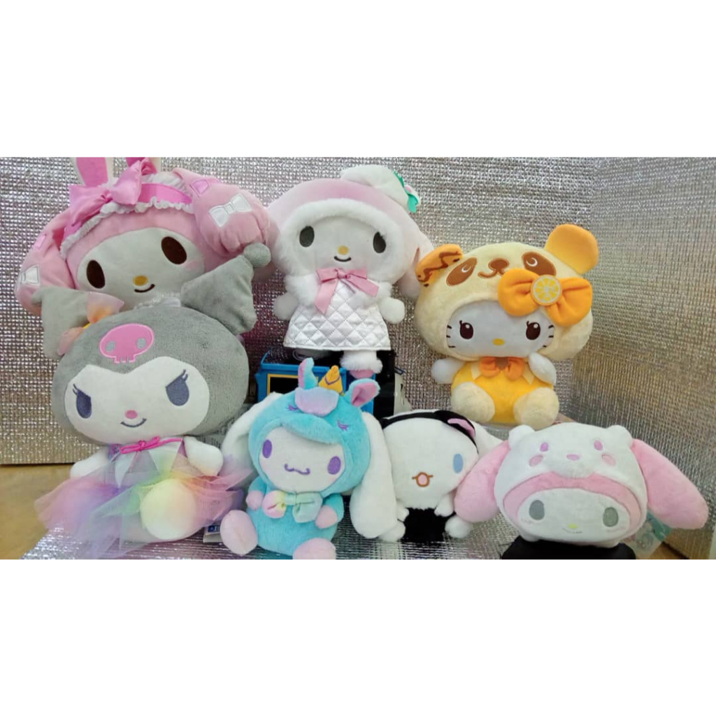 [FURYU Original] Sanrio Characters Plush - My Melody, Hello Kitty ...